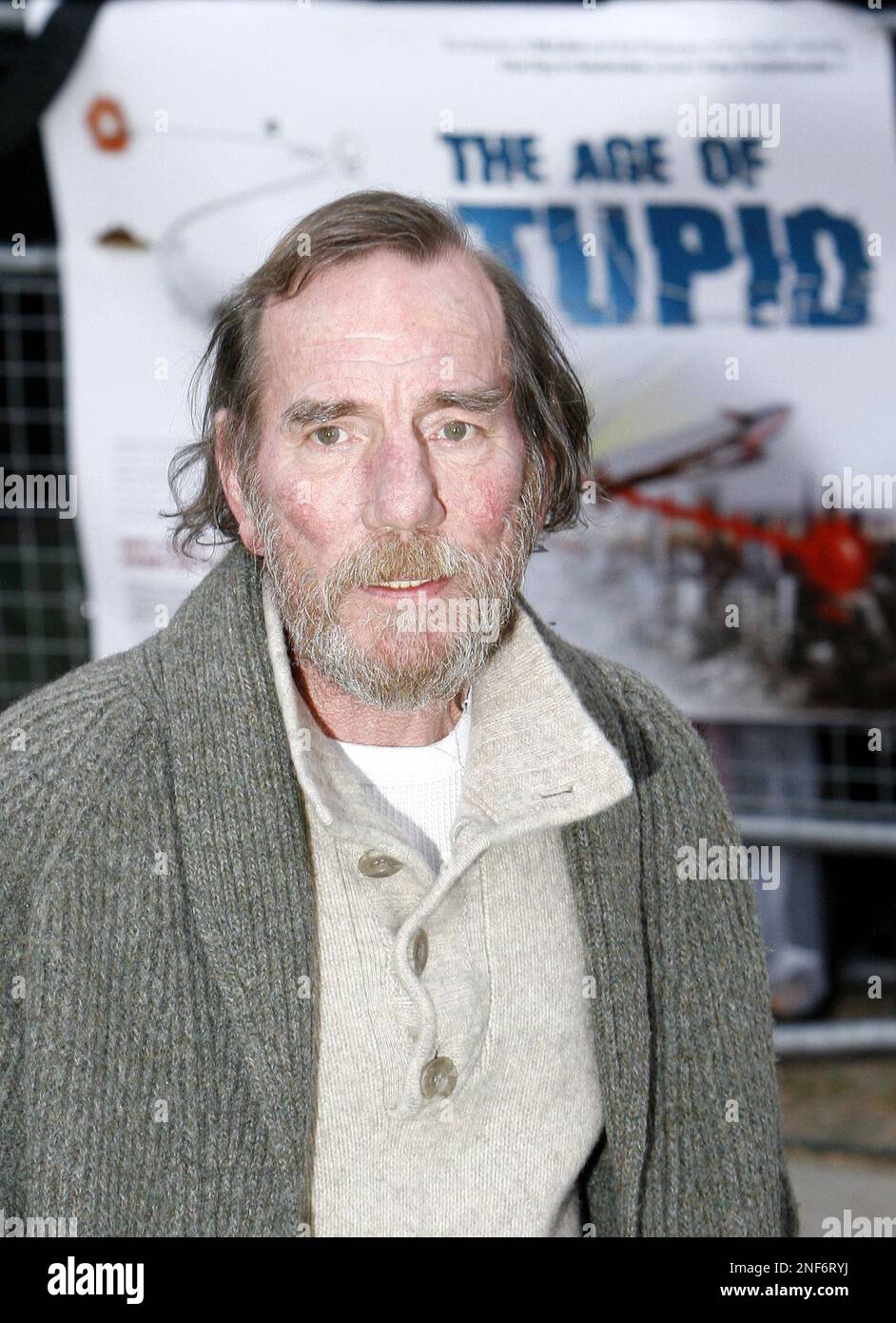 British actor Pete Postlethwaite arrives for the world premiere of his ...