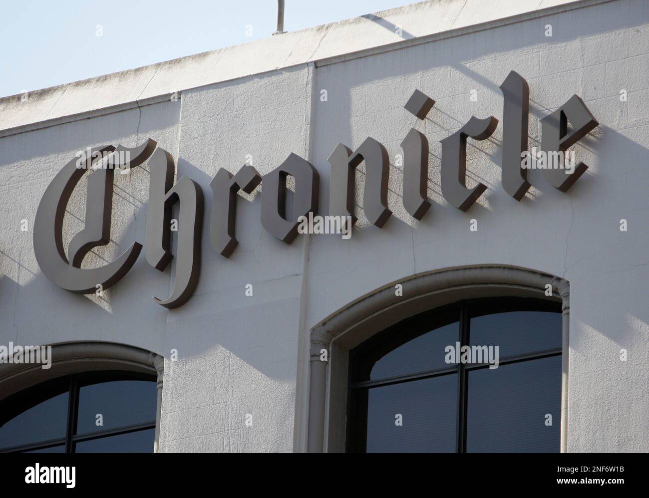 The San Francisco Chronicle newspaper building is shown in San ...