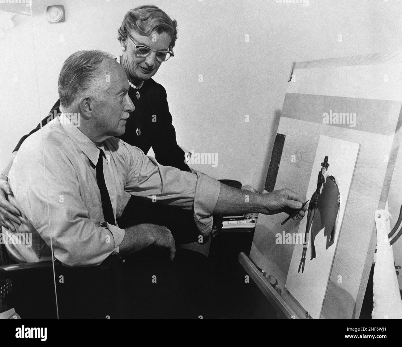 George Petty- originator of the longlimbed, well-endowed Petty Girl ...