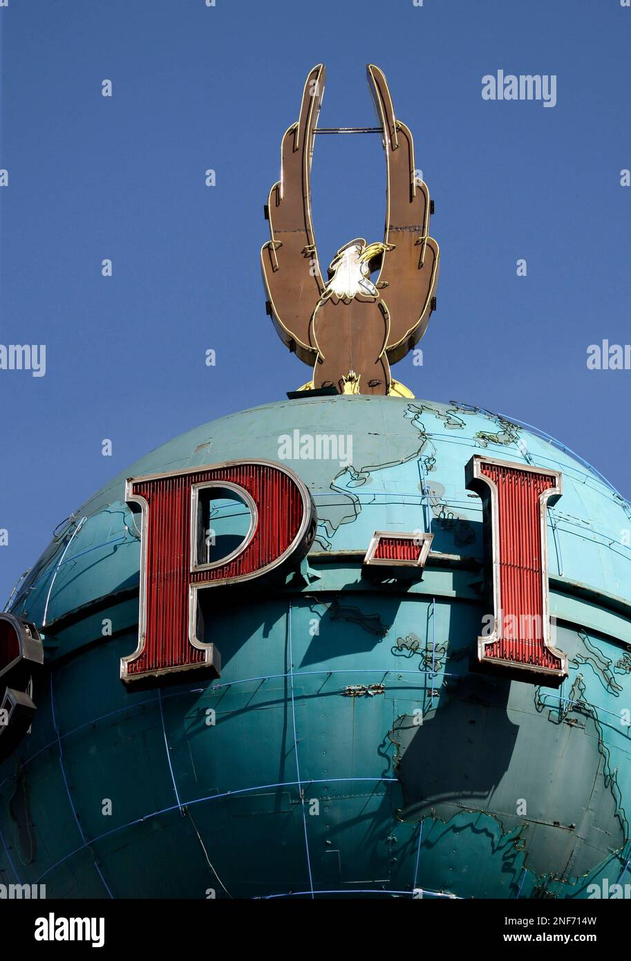 The iconic globe of the Seattle Post-Intelligencer is seen atop the ...