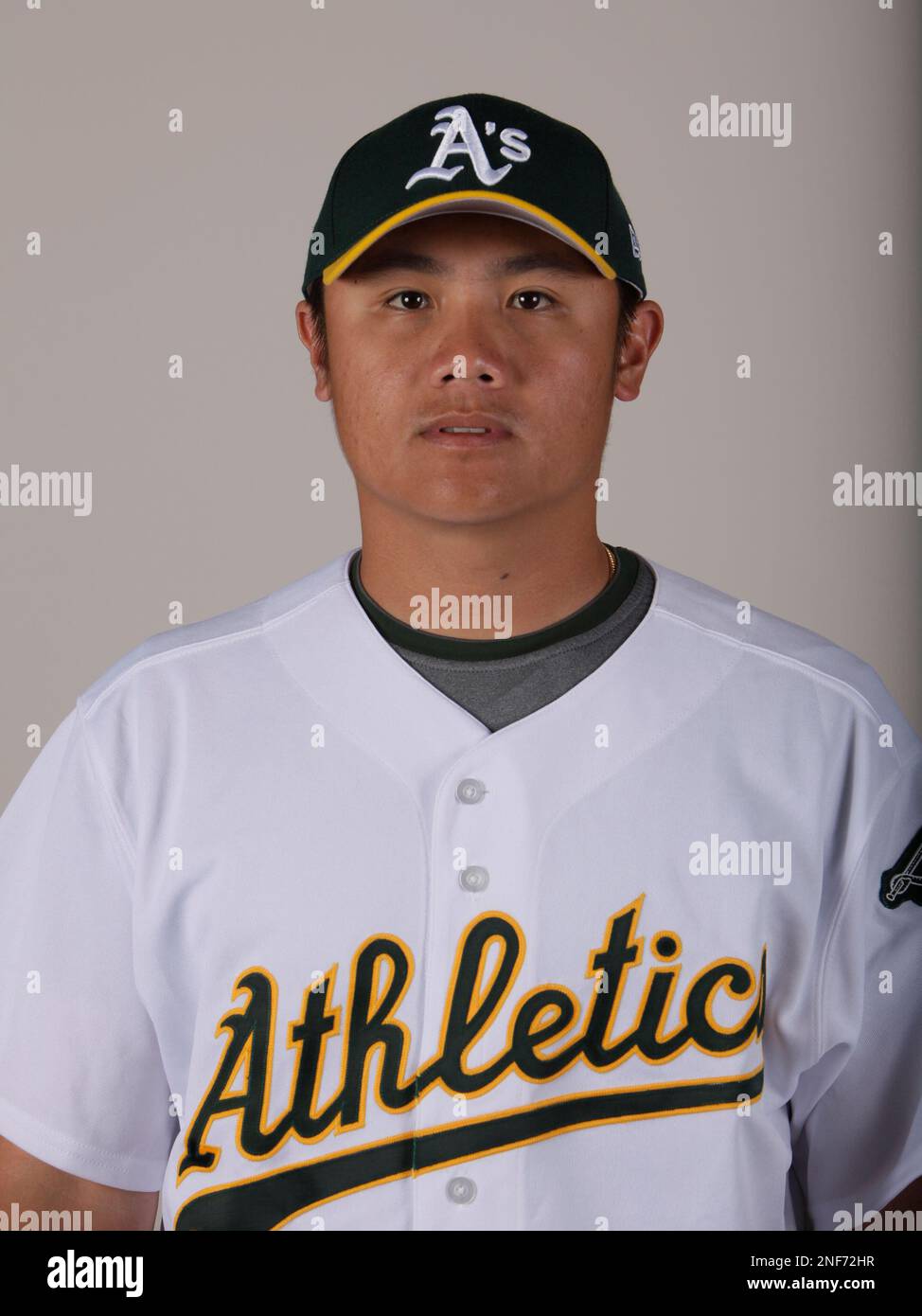 This is a 2009 photo of Yung-Chi Chen of the Oakland Athletics baseball ...
