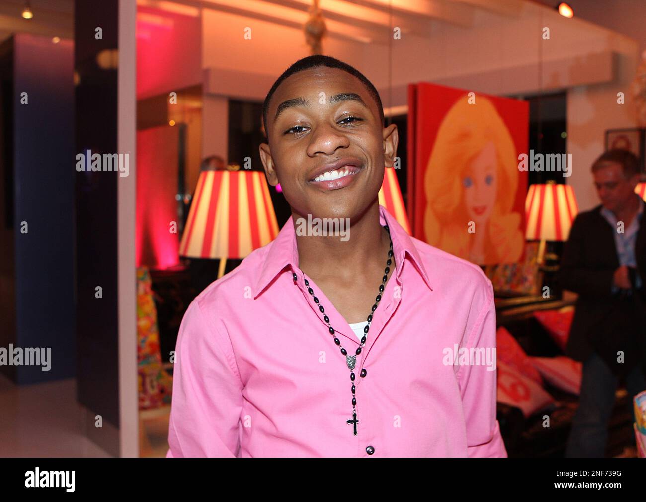 Actor Justin Martin attends Barbie's 50th Birthday Party at her Real ...