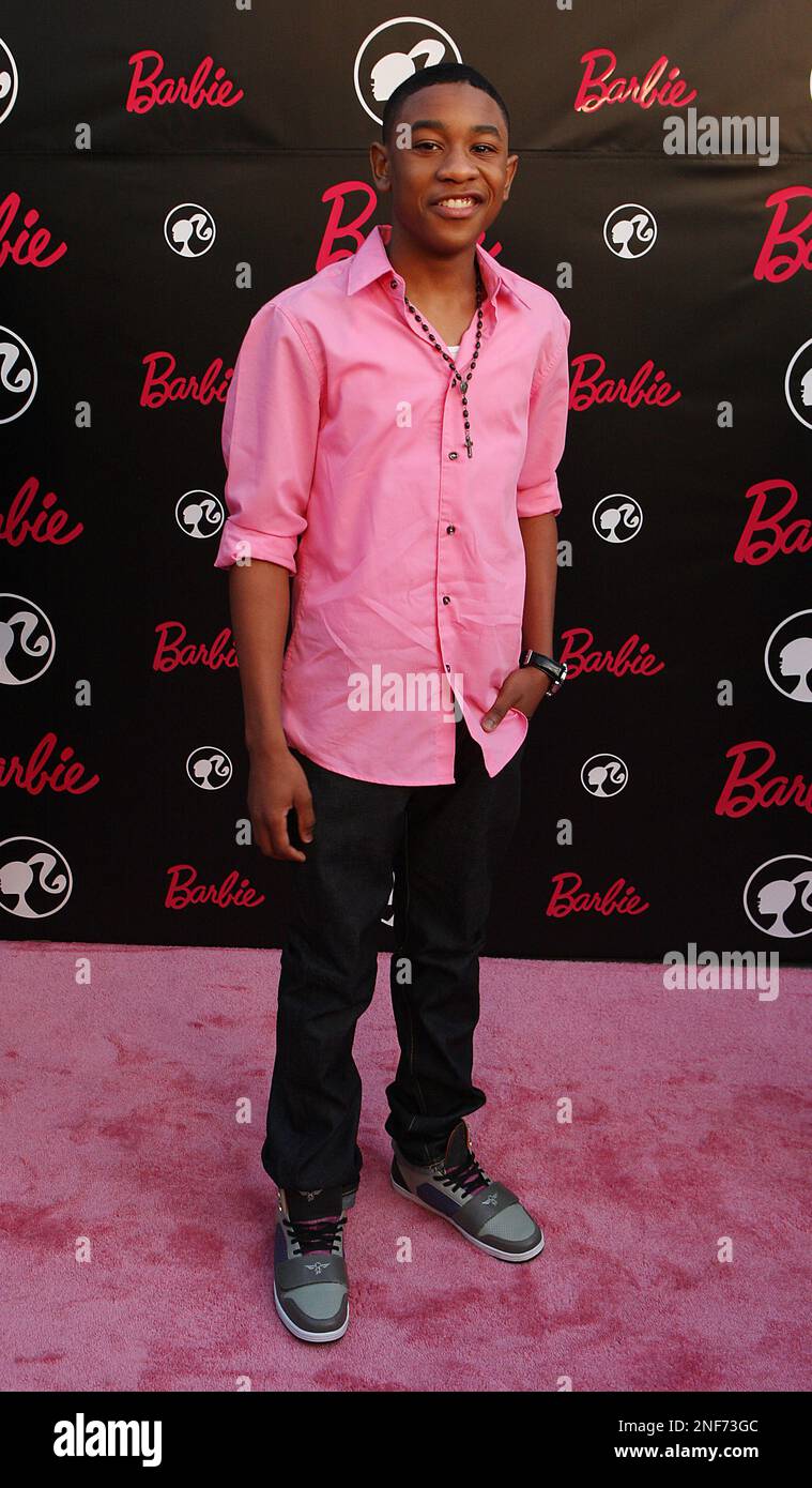 Actor Justin Martin attends Barbie's 50th Birthday Party at her Real ...