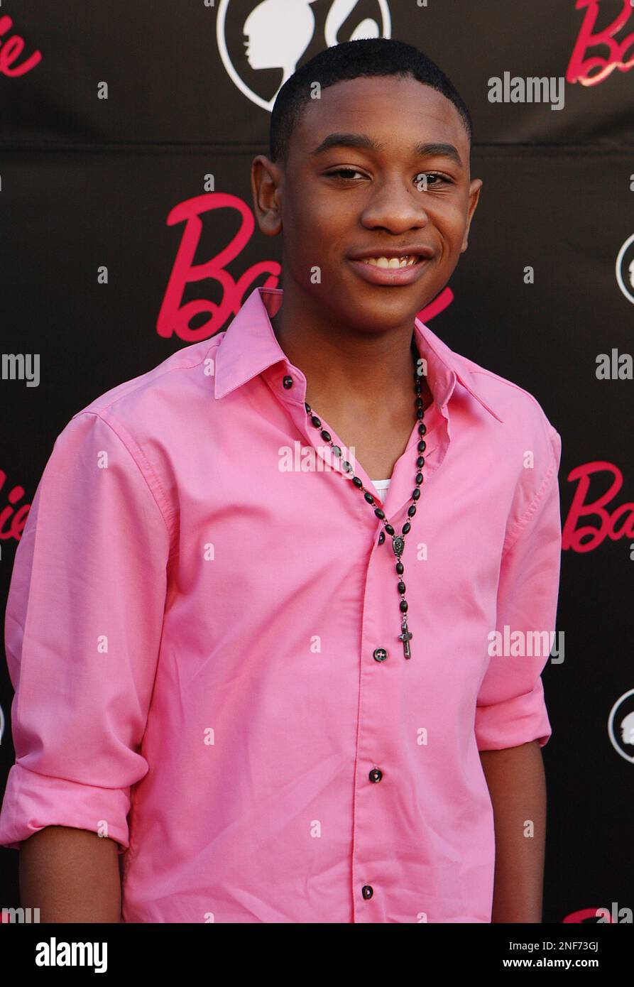 Actor Justin Martin attends Barbie's 50th Birthday Party at her Real ...