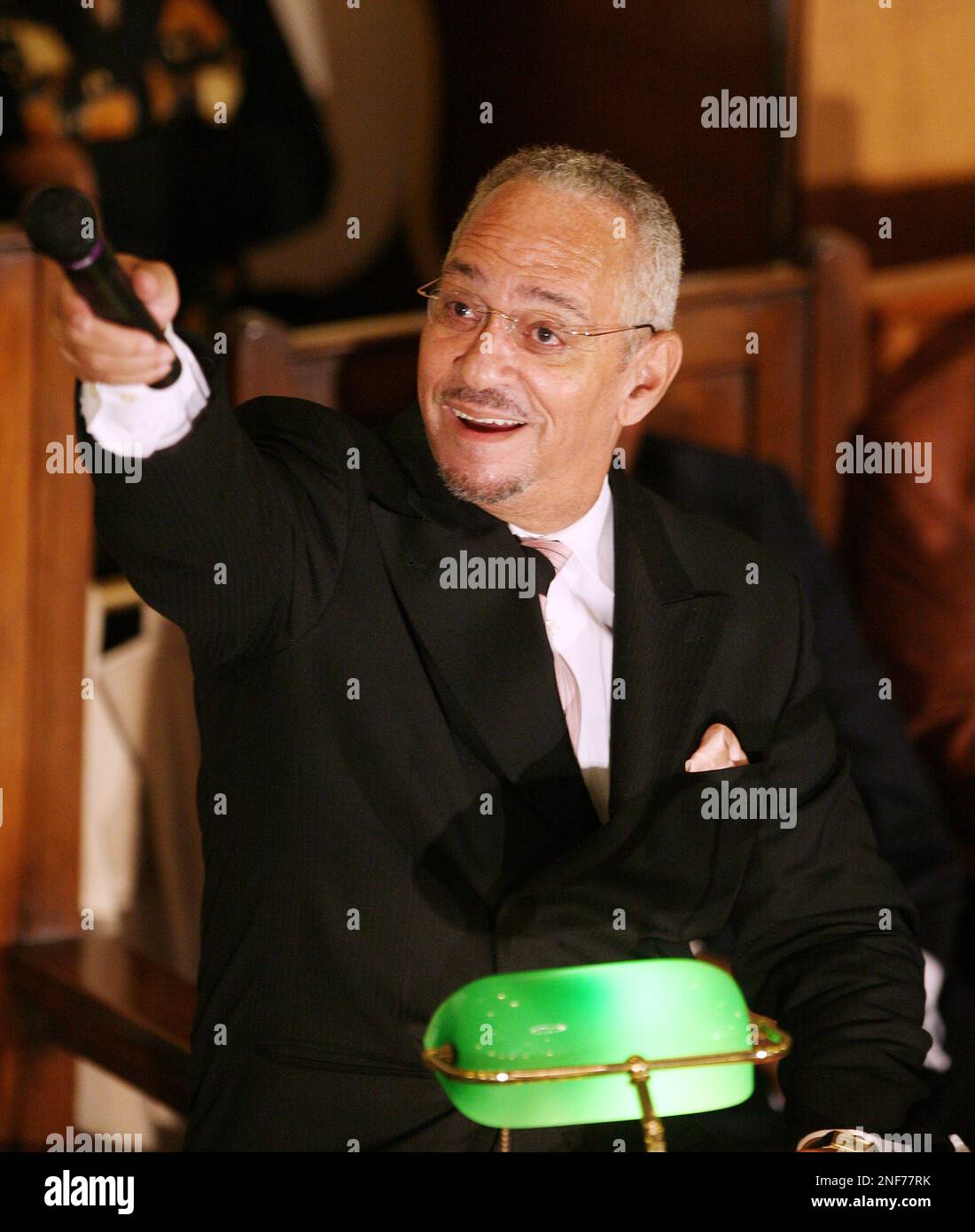 The Rev. Jeremiah Wright speaks at the Tabernacle Missionary Baptist ...