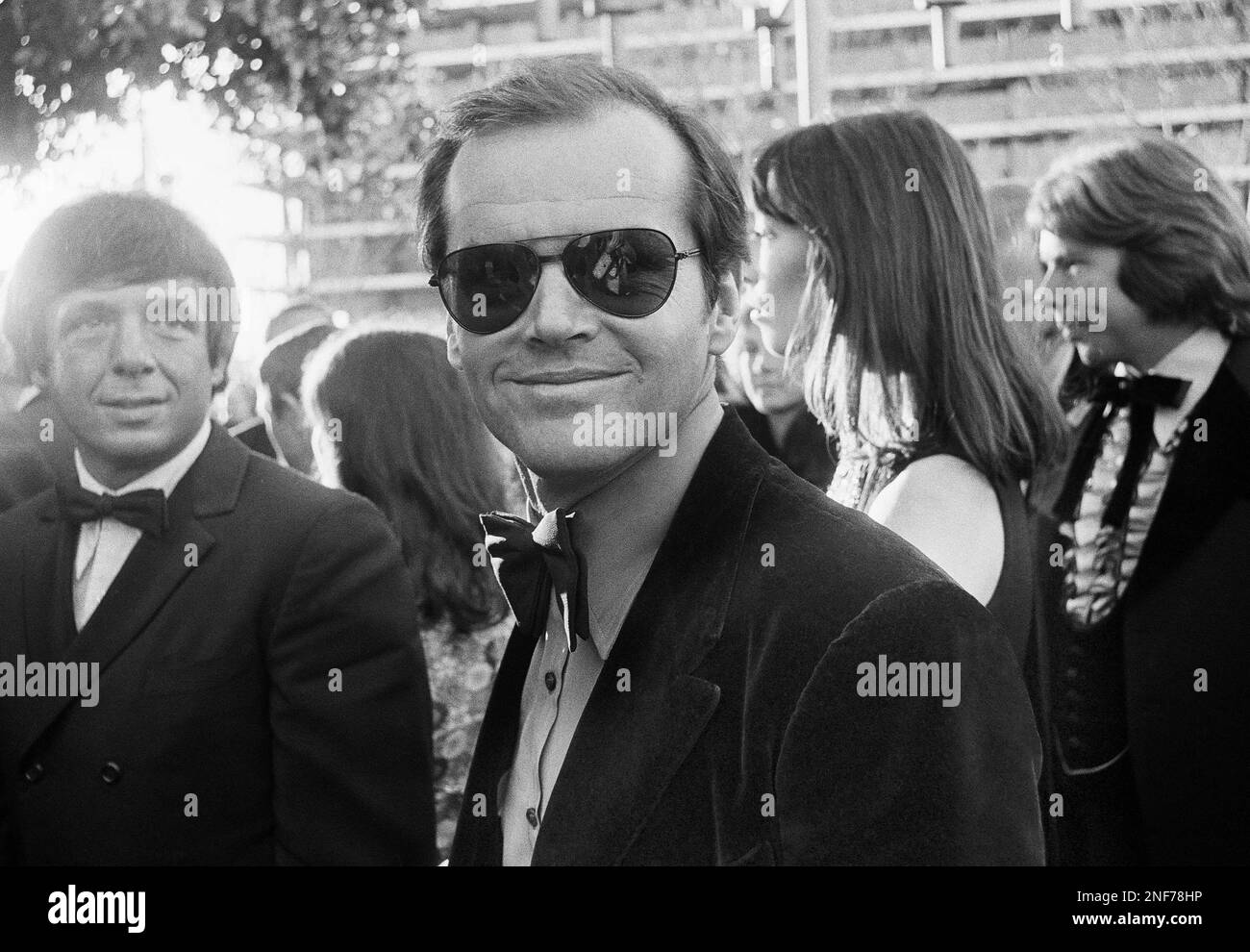 Actor Jack Nicholson, a nominee for best actor, arrives for the Academy ...