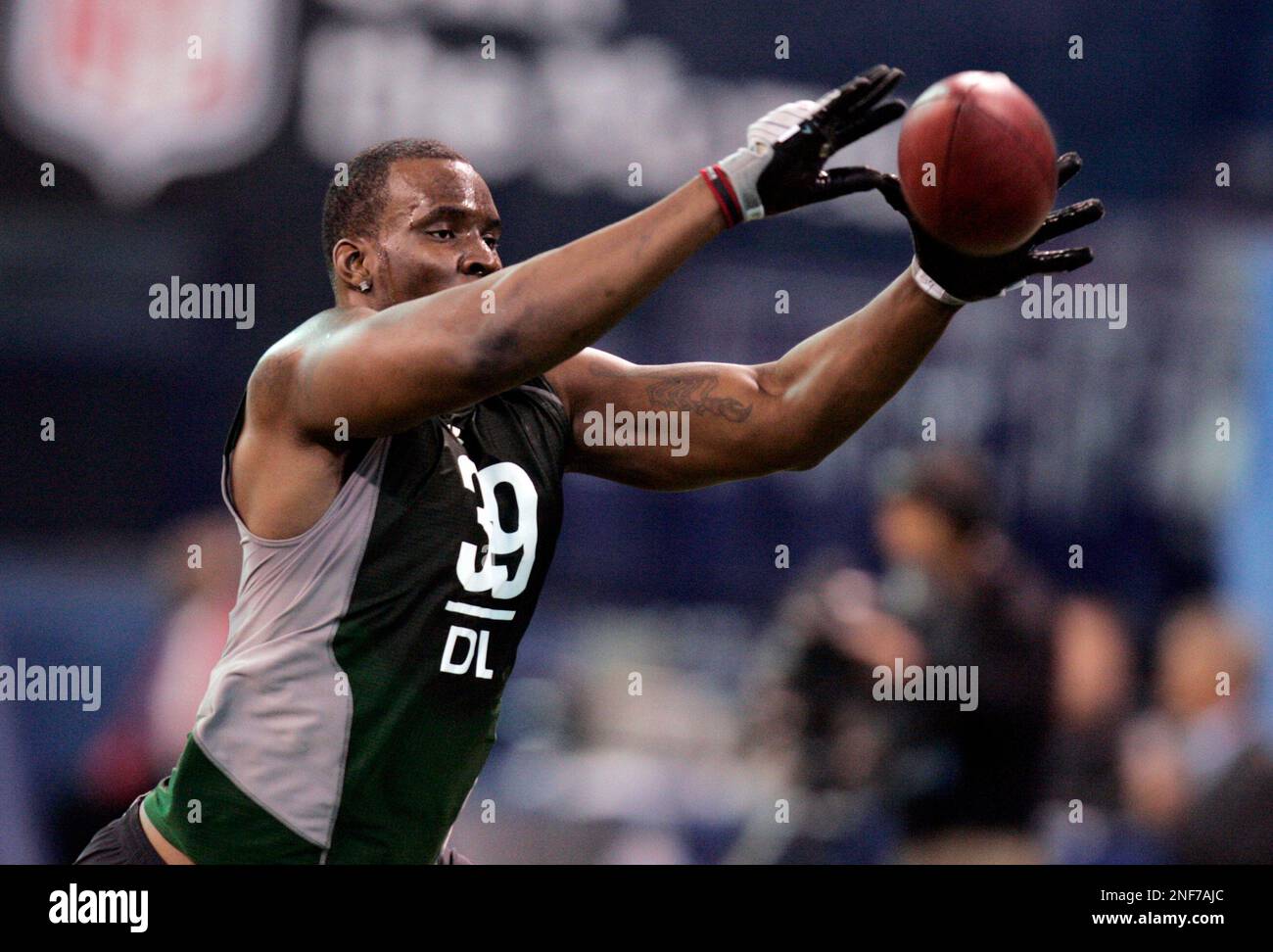 University of Southern California defensive lineman Kyle Moore runs a ...