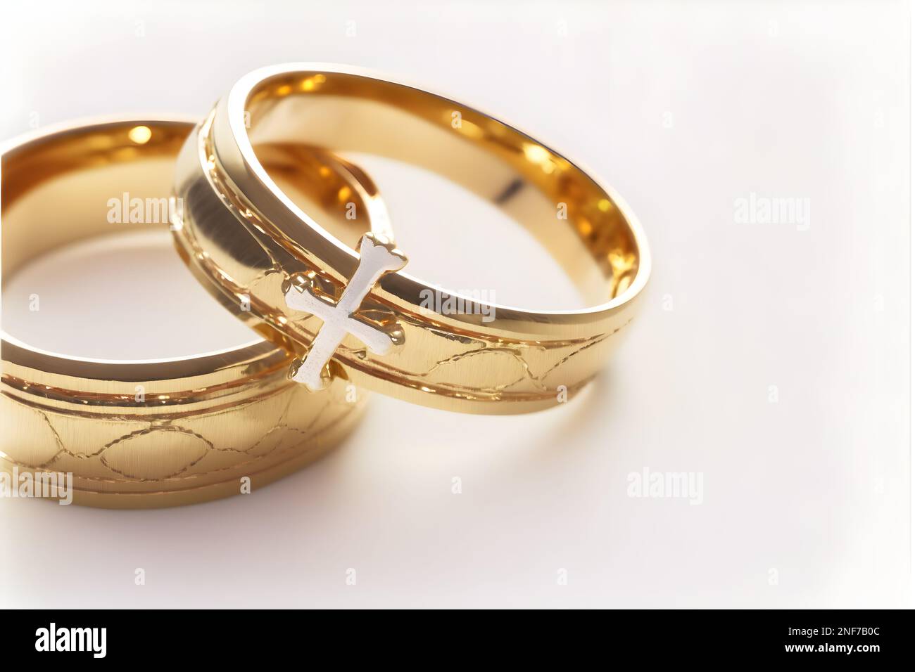 Golden ring heart hi-res stock photography and images - Alamy