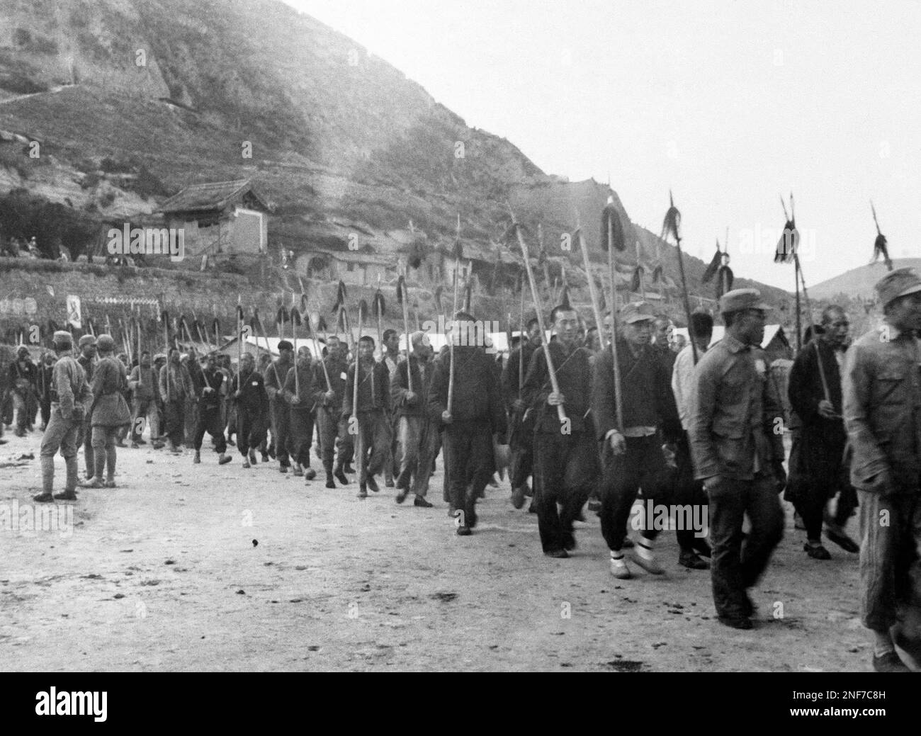 Spearmen of the Self-Defense Corps of the Chinese Communist Eighth ...