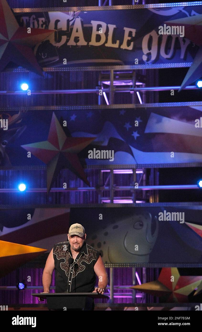 Comedian and roastee Larry the Cable Guy at his Comedy Central Roast at ...