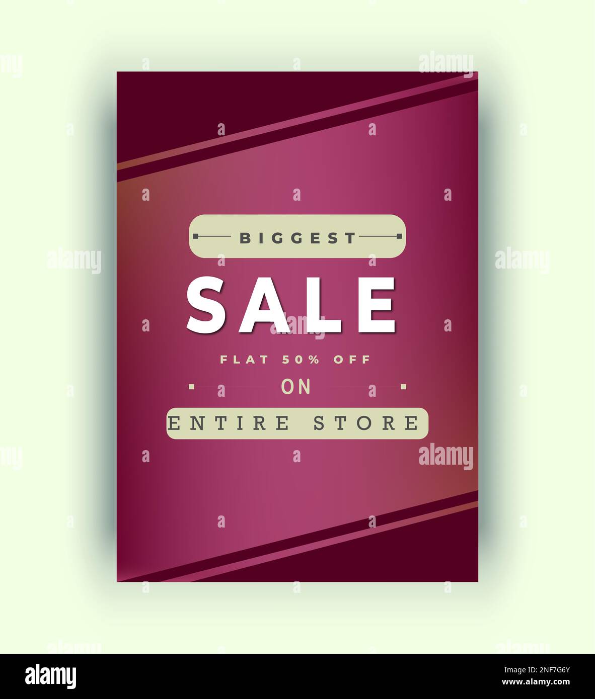 Sale label set with discount background Stock Photo - Alamy