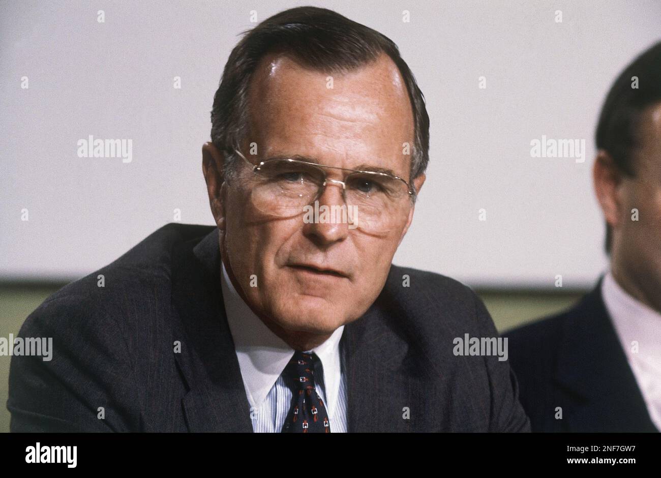 U.S. Vice-President George H. Bush, 1983. (AP Photo Stock Photo - Alamy