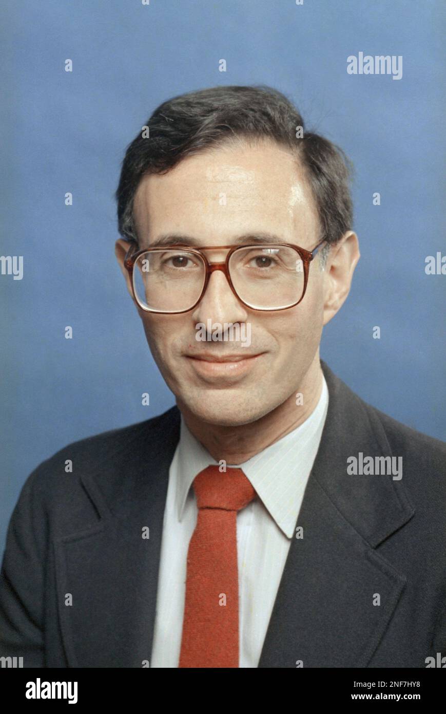 AP staffer Mike Silverman, of New York, new editor, is shown, Nov. 16 ...