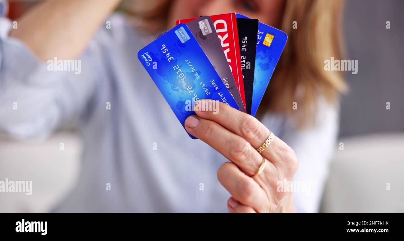 Monthly credit card bill hi-res stock photography and images - Alamy