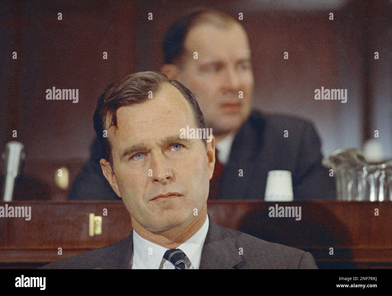 Rep. George Bush (R-Texas) is pictured in Washington, March 6, 1968 ...