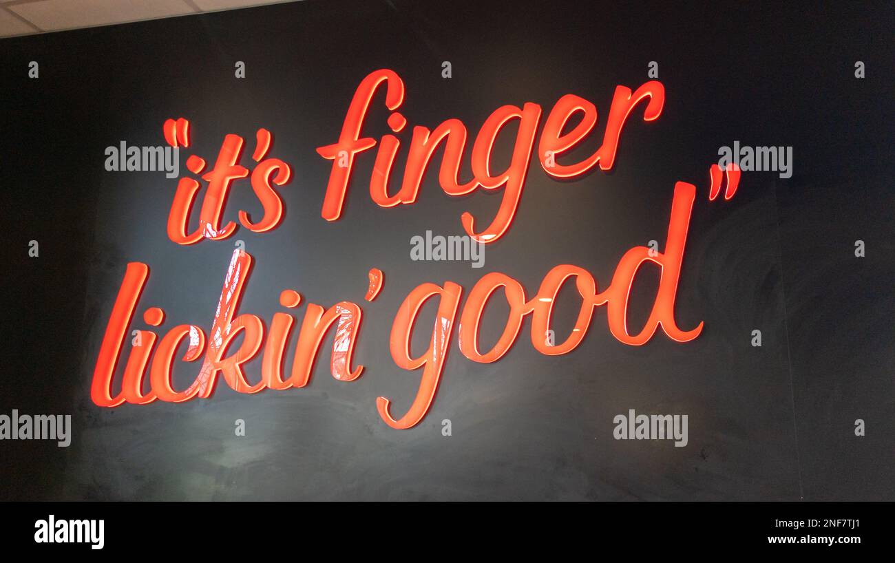 Finger licking good hi-res stock photography and images - Alamy