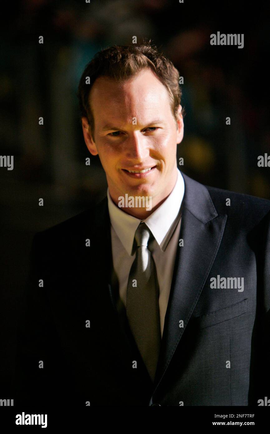 U.S. actor Patrick Wilson poses for the photographers as he arrives for ...
