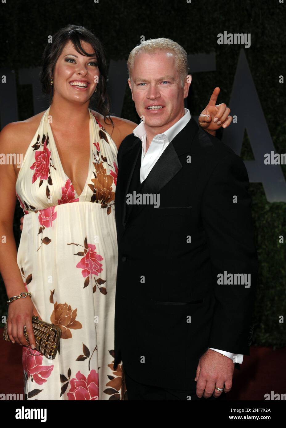 Actor Neal McDonough with his wife Ruve Robertson arrives at the Vanity ...