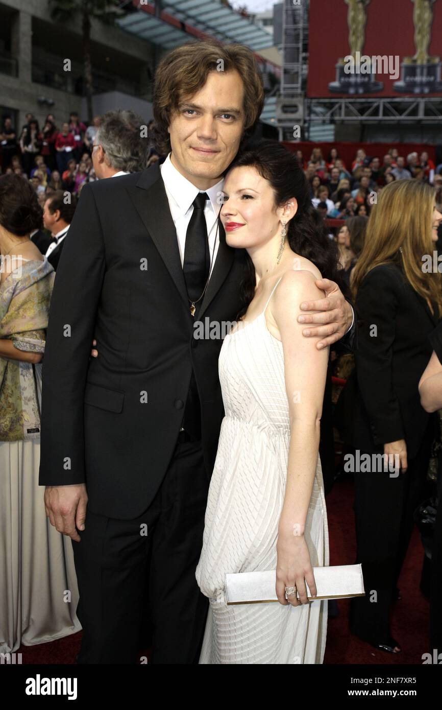Michael Shannon and his wife Kate Arrington arrives for the 81st ...