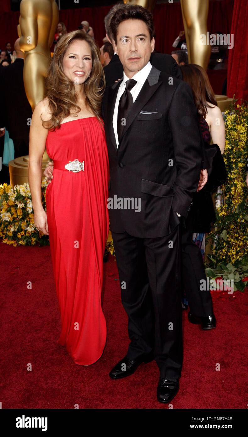 Robert Downey Jr., nominated for an Oscar for best actor in a supporting role for his work in ...