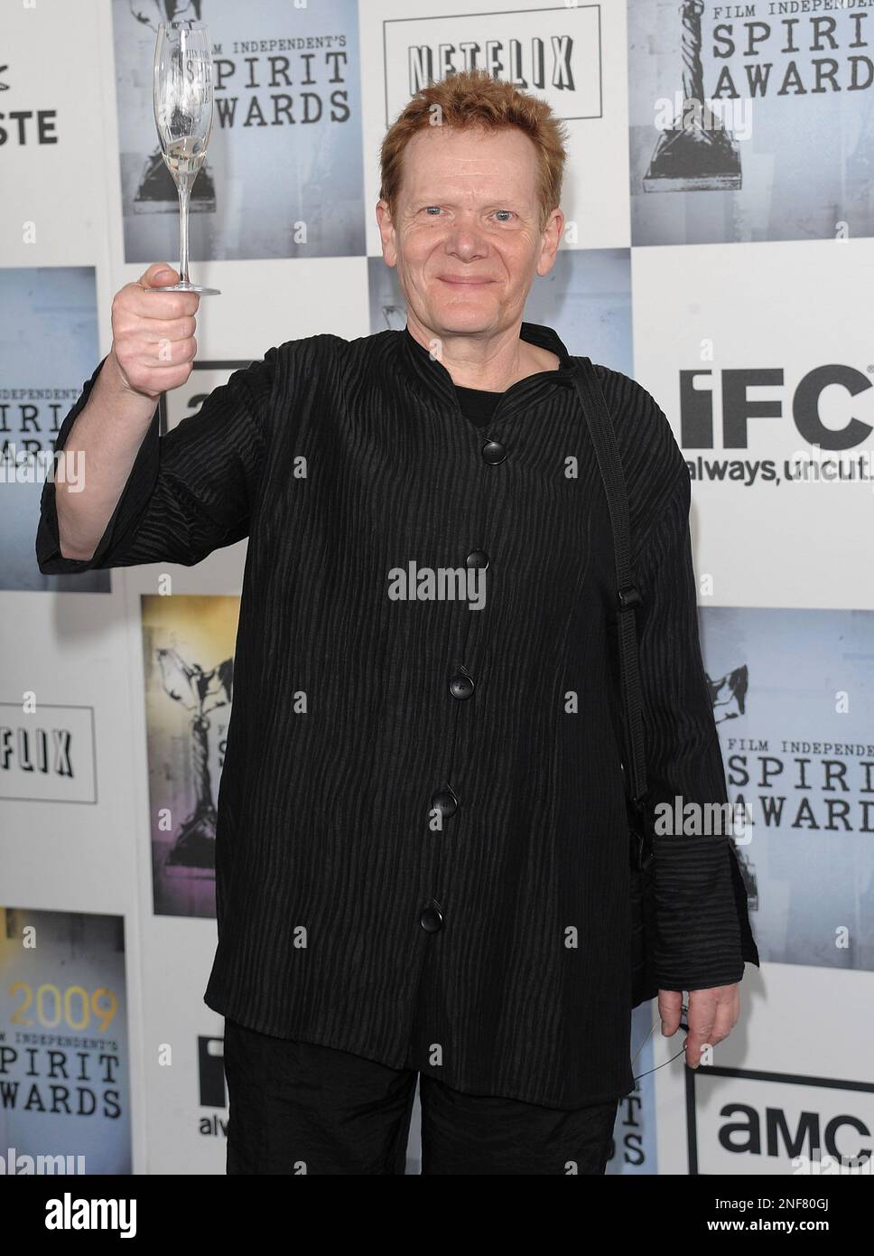French wire-walker Philippe Petit arrives at the Independent Spirit ...