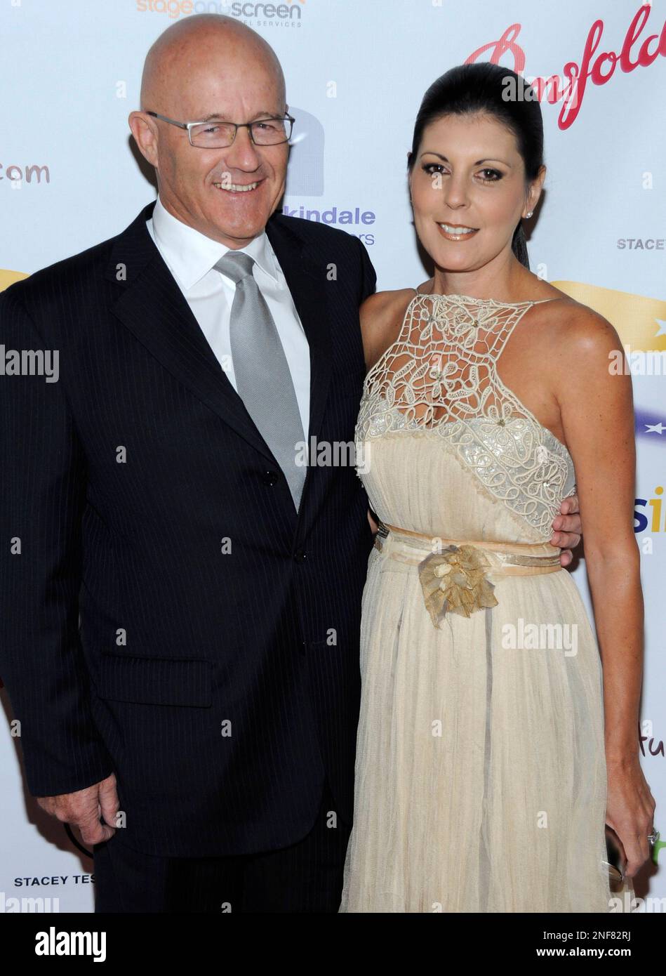 Kim Ledger, Father of the late actor Heath Ledger, left, and his wife ...