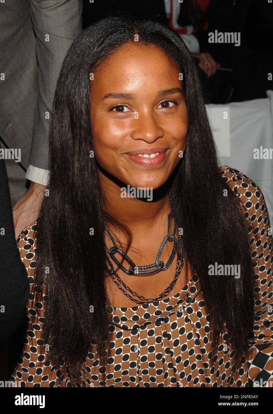 Actress Joy Bryant attends the Michael Kors fall 2009 fashion show at ...
