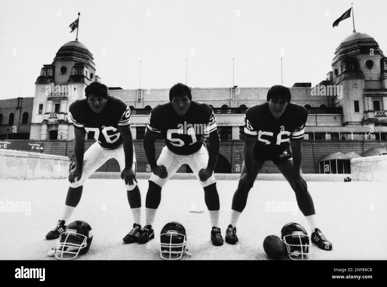 Members of the Minnesota Vikings are shown during a training session at ...