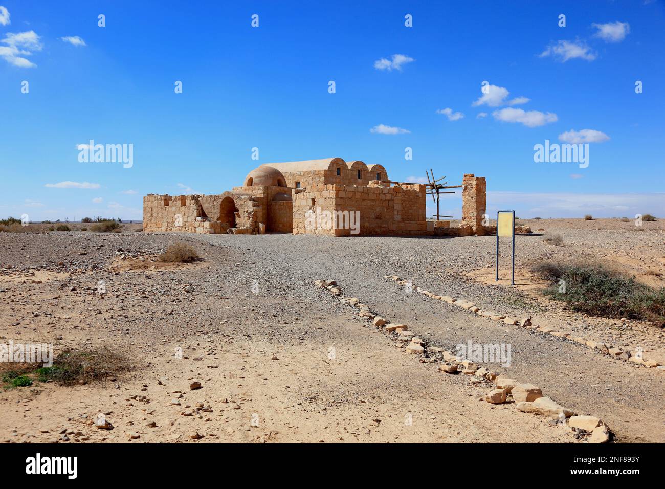 Qusair Amra, Qusayr Amra, Kleiner Palast von Amra, Unesco ...