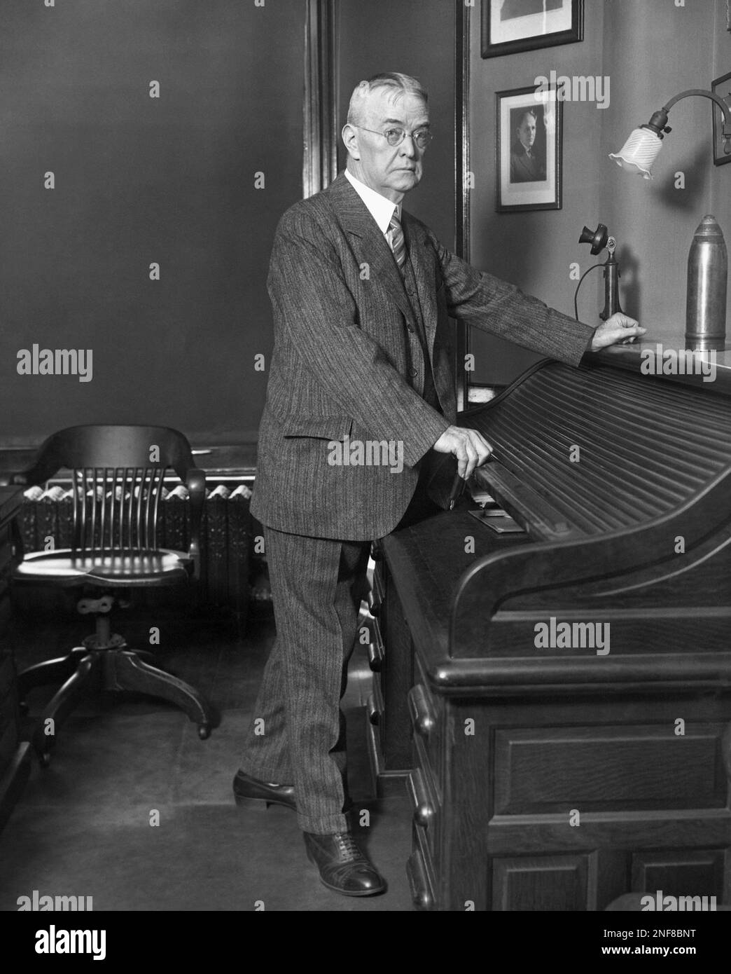 Ban Johnson, who for 34 years ruled the American League as its ...