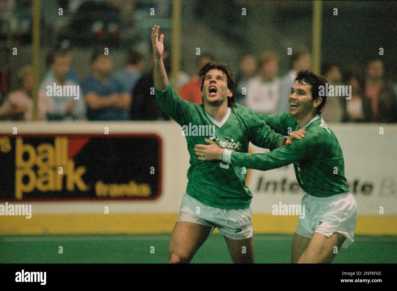Tatu, left, and Mike Powers, right, both of the Dallas Sidekicks ...