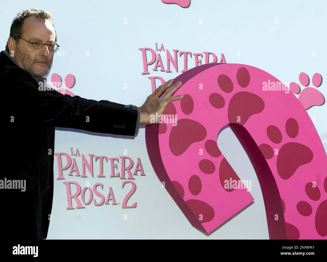 French actor Jean Reno poses during a photo-call to promote the new ...