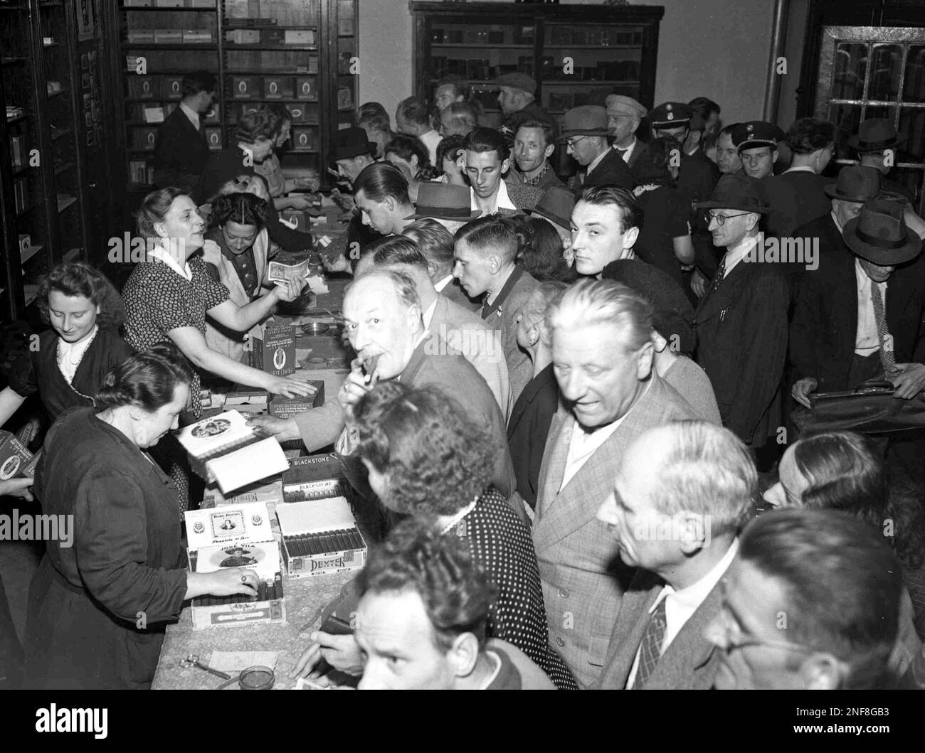 For the first time in several years tobacco and cigars were on ...