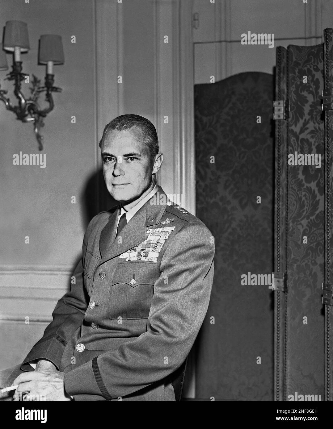 General Hoyt S. Vandenberg, chief of air staff of the United States Air ...