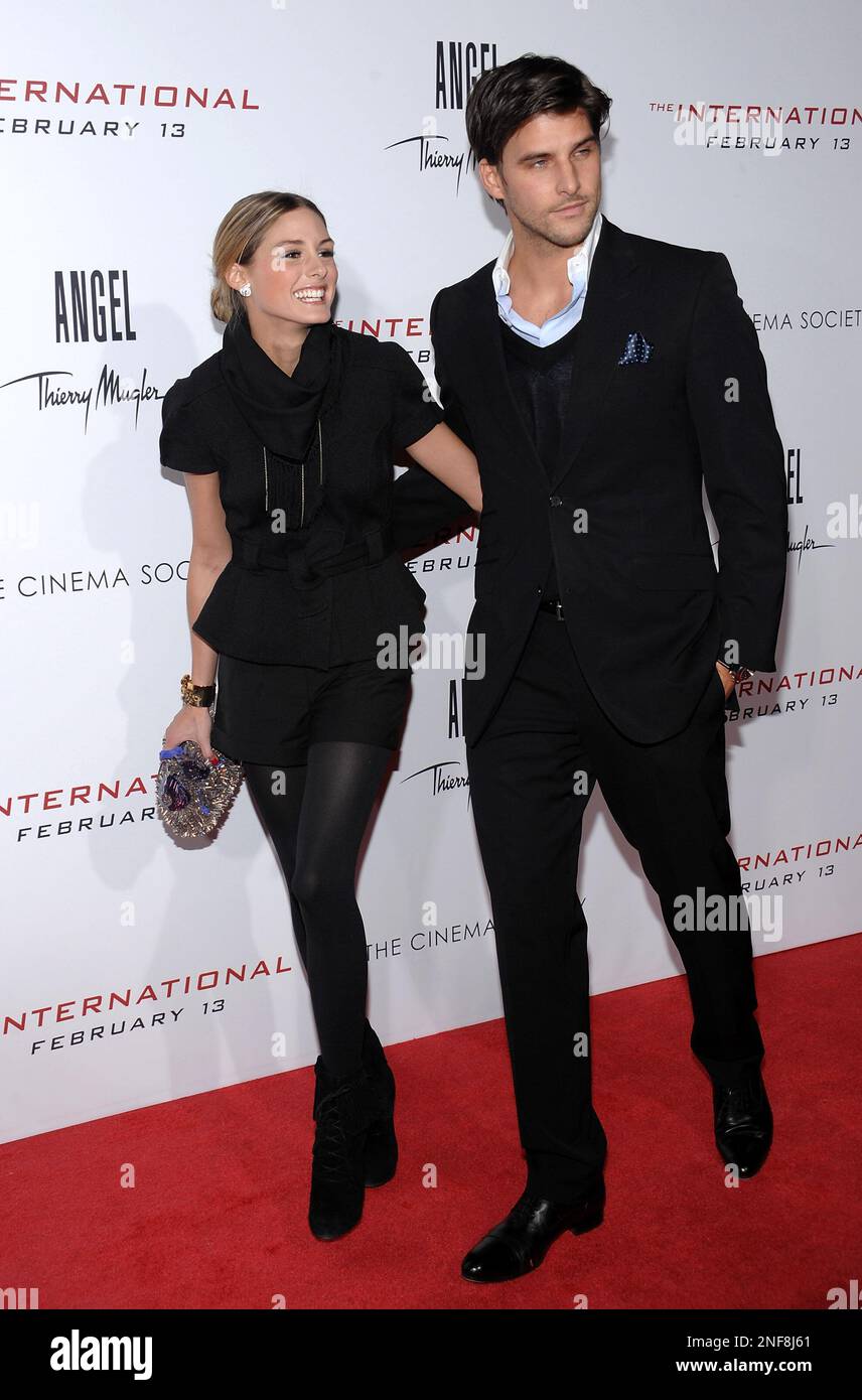 Television personality Olivia Palermo and boyfriend Johannes Huebl ...