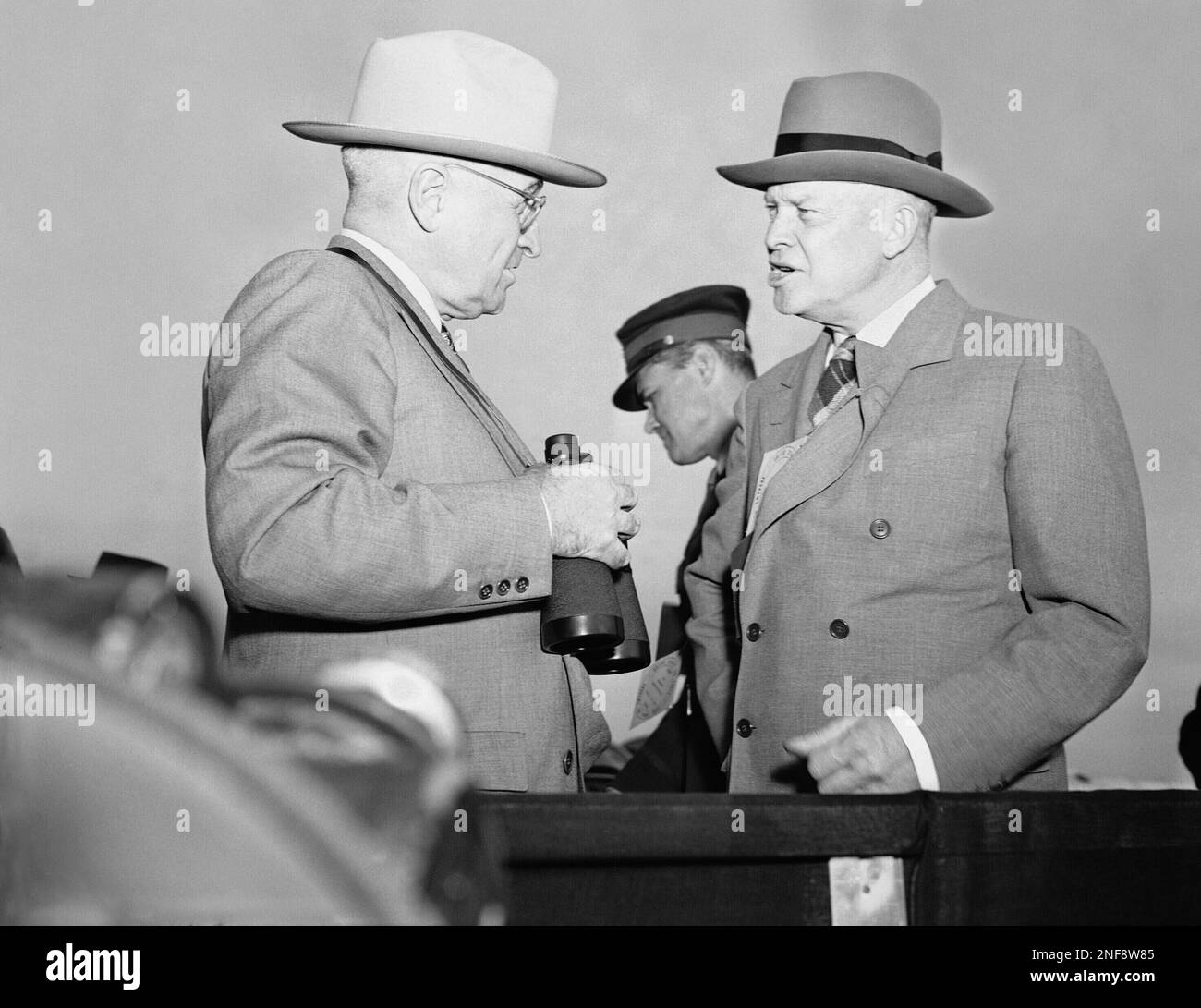 Gen. Dwight D. Eisenhower, right, recalled to temporary duty as ...