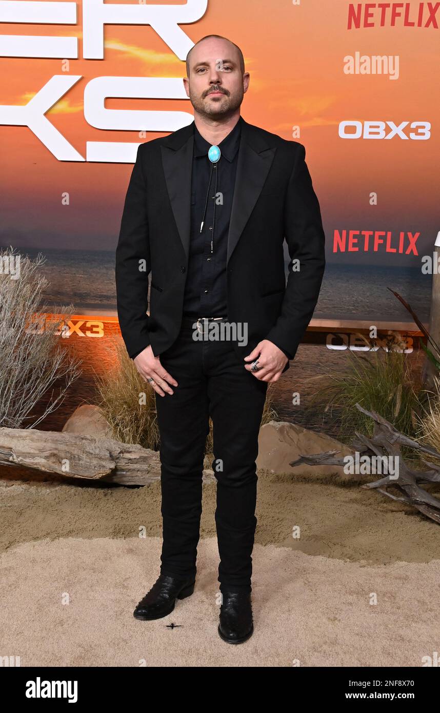 Los Angeles, US, February 16, 2023, Michael Aaron Milligan arriving at ...