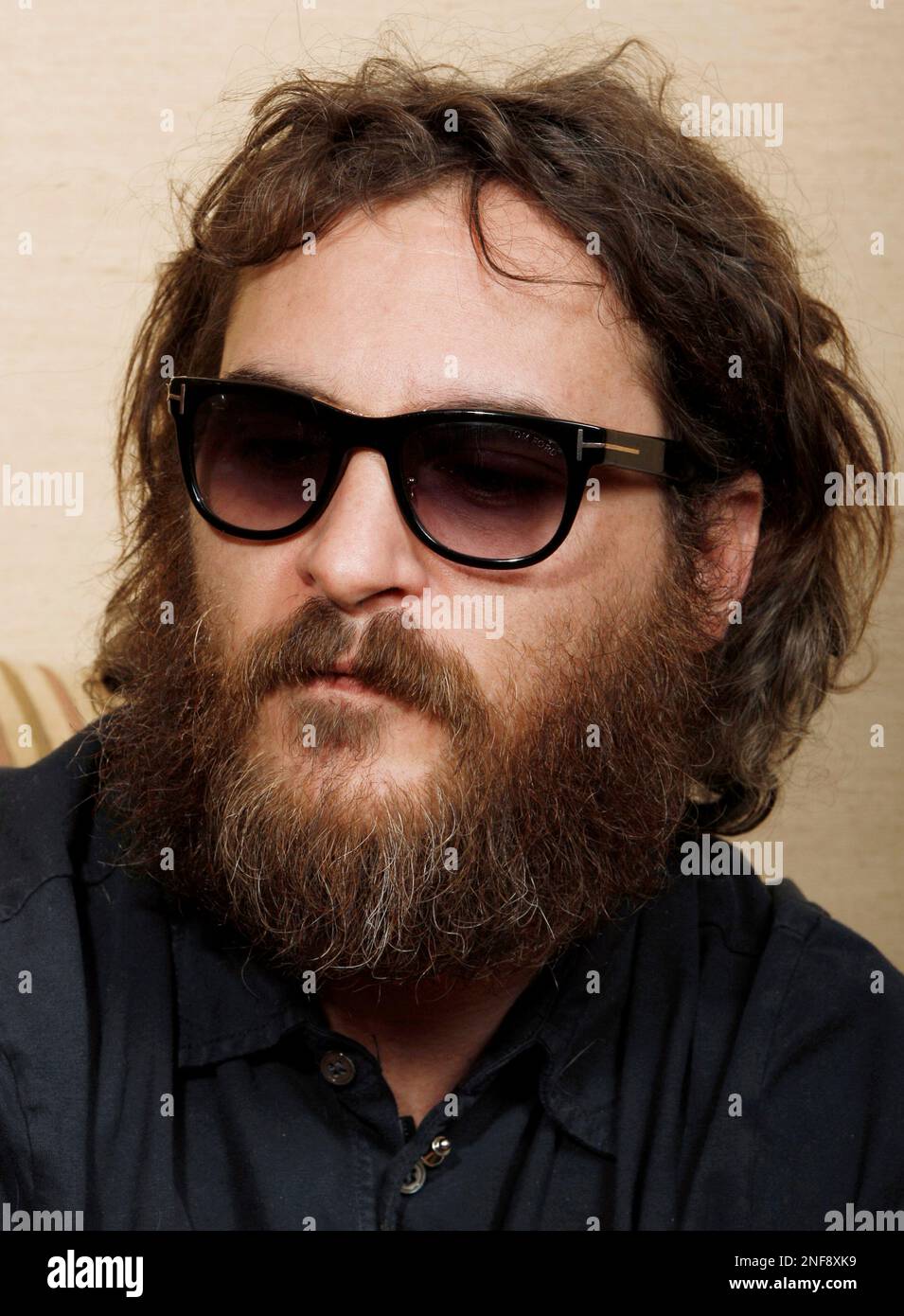 Actor Joaquin Phoenix poses for a portrait in Beverly Hills Calif., on ...