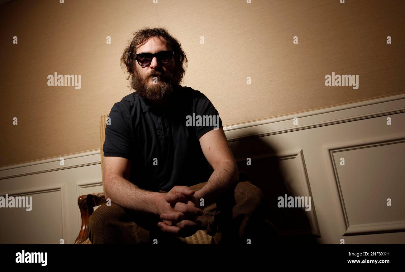 Actor Joaquin Phoenix poses for a portrait in Beverly Hills Calif., on ...