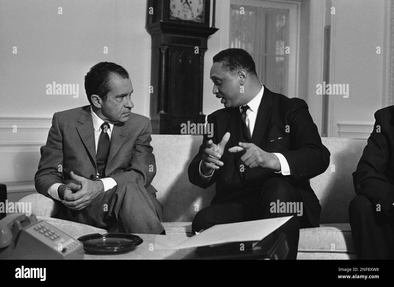 The Rev. Leon Sullivan, pastor of the Zion Baptist Church of ...