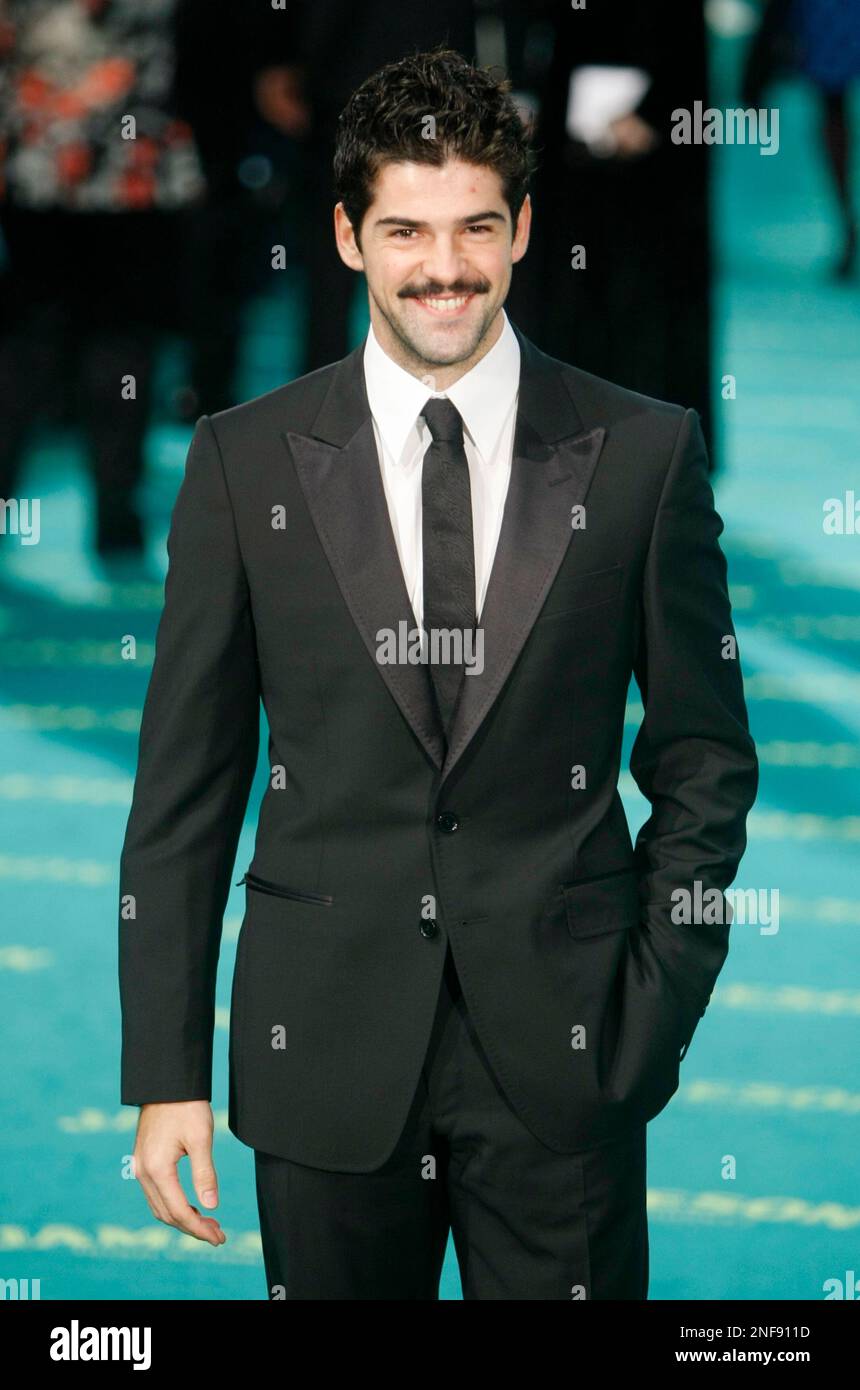 Spanish actor Miguel Angel Munoz poses on arrival at the XXIII edition ...