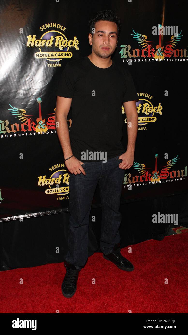 Frankie Delgado attends the Rock & Soul Party at the Seminole Hard Rock ...