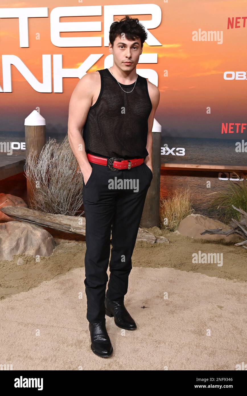 Los Angeles, US, February 16, 2023, Nicholas Cirillo arriving at ...