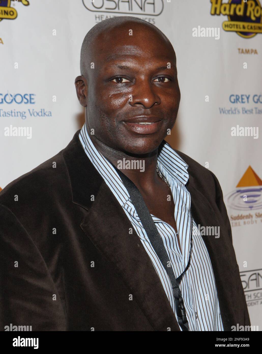 Bruce Smith attends the Seminole Hard Rock Revolution Party at the ...