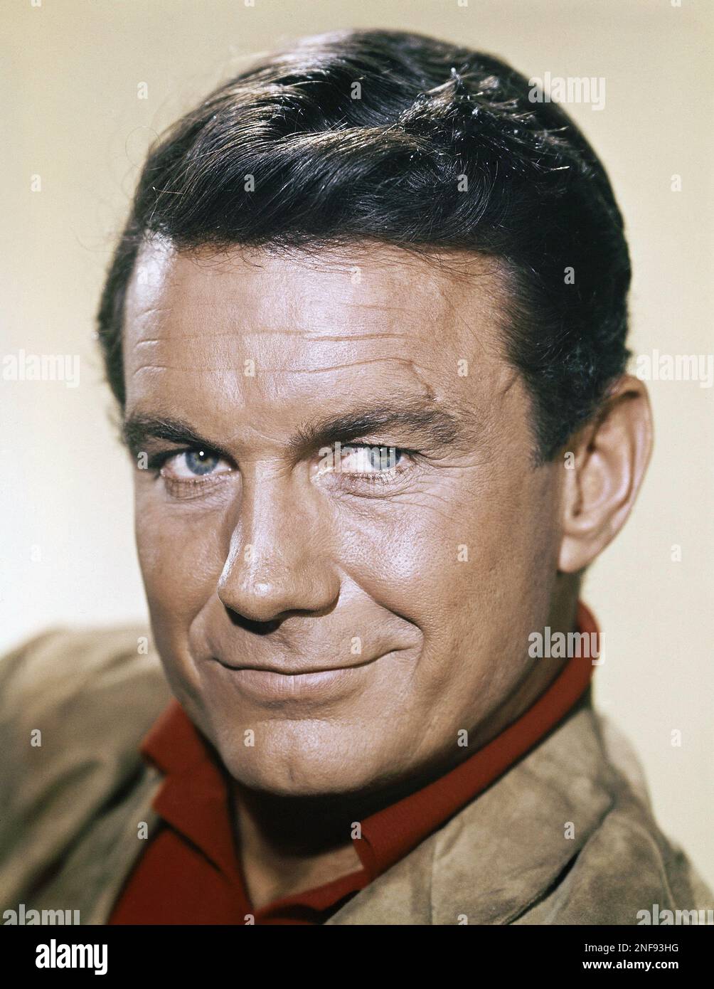 Actor Cliff Robertson poses in 1965. (AP Photo Stock Photo - Alamy
