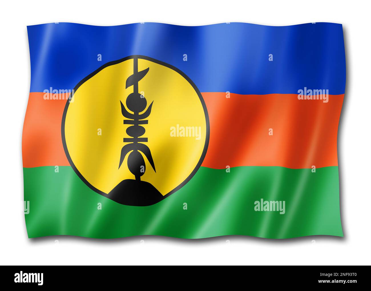 New caledonia flag hi-res stock photography and images - Alamy