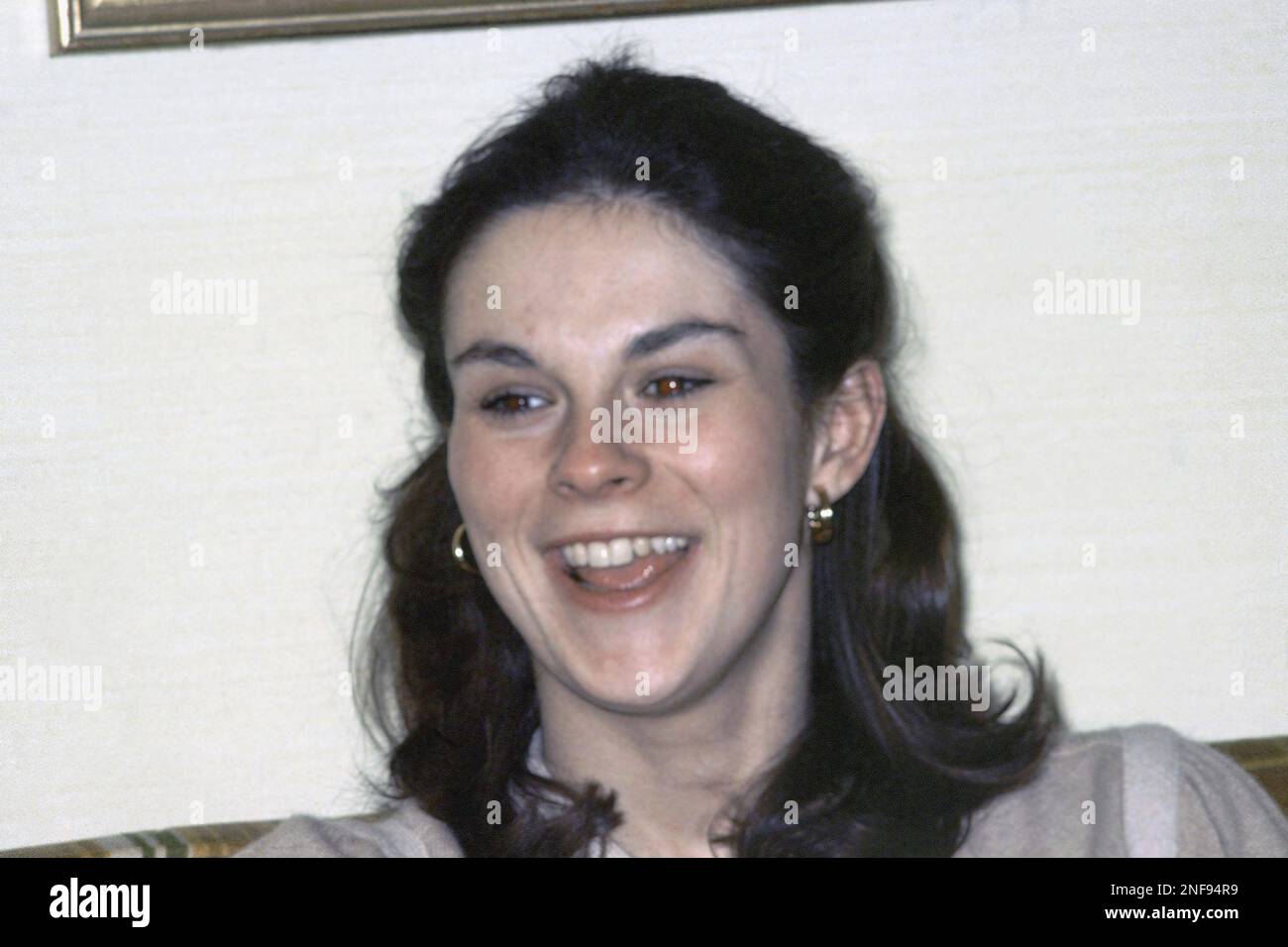 Christie Hefner, daughter of Playboy publisher Hugh Hefner, smiles ...