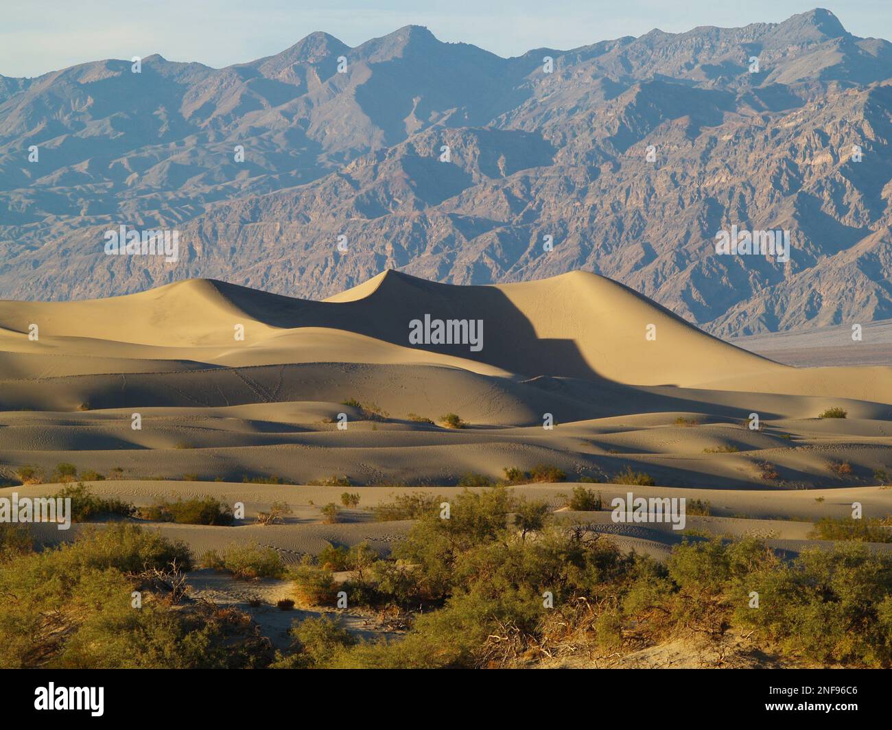 Desert Badlands in California Death Valley National Park Stock Photo ...