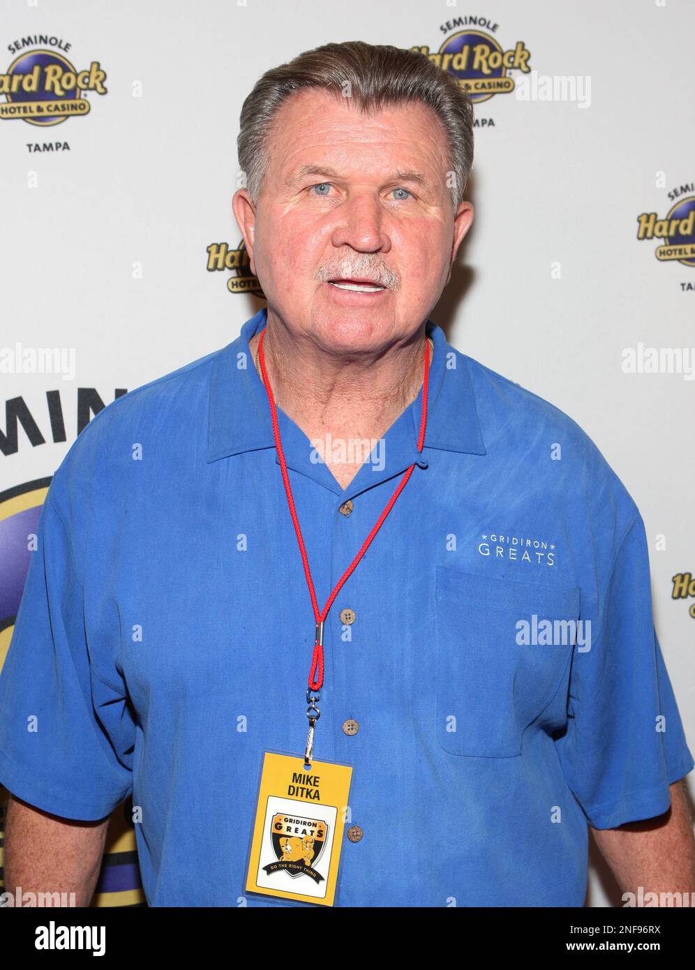 Athlete Mike Ditka attends Mike Ditka's Gridiron Greats event at the ...