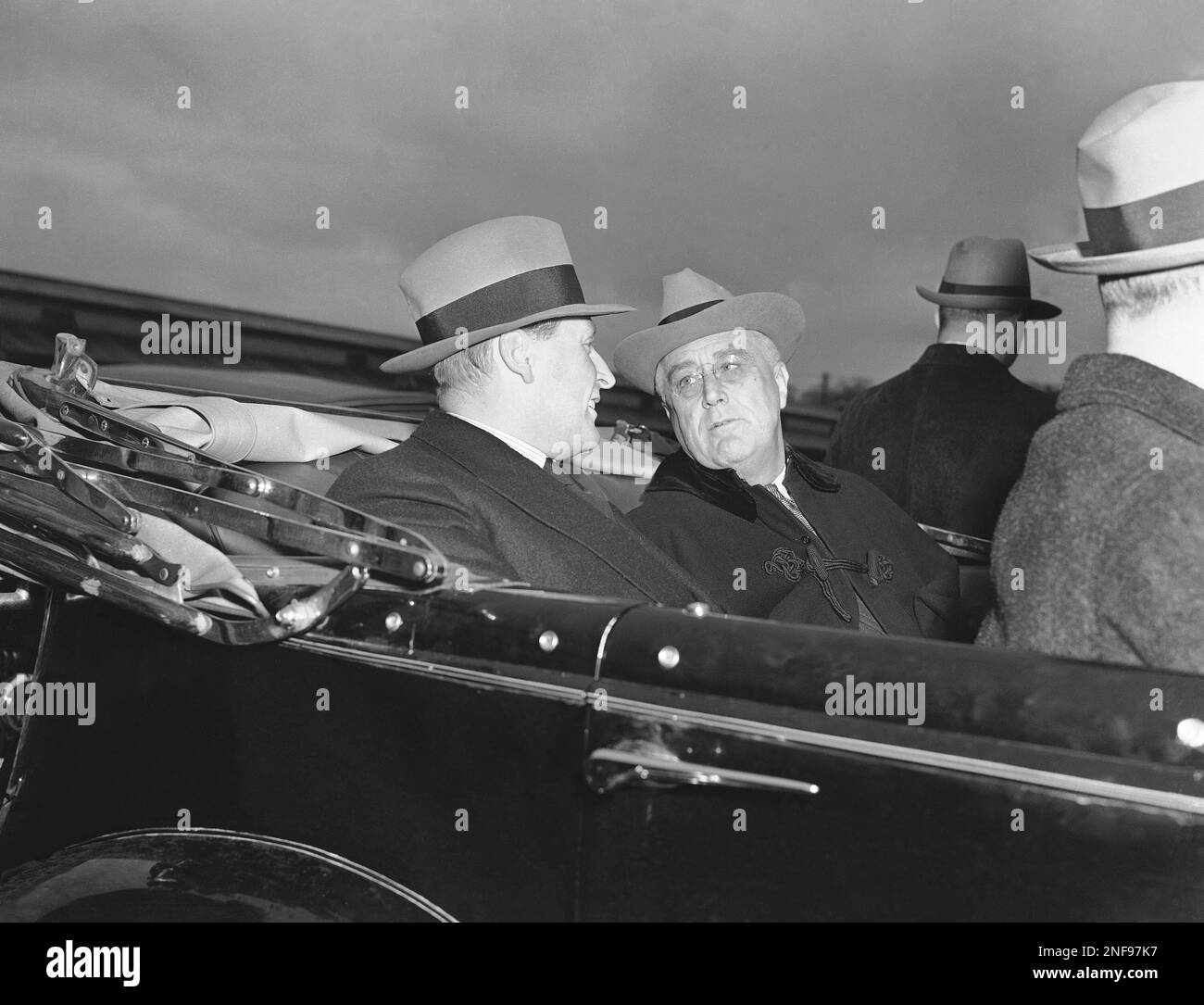 President Franklin D. Roosevelt, right, and Crown Prince Olaf of Norway ...